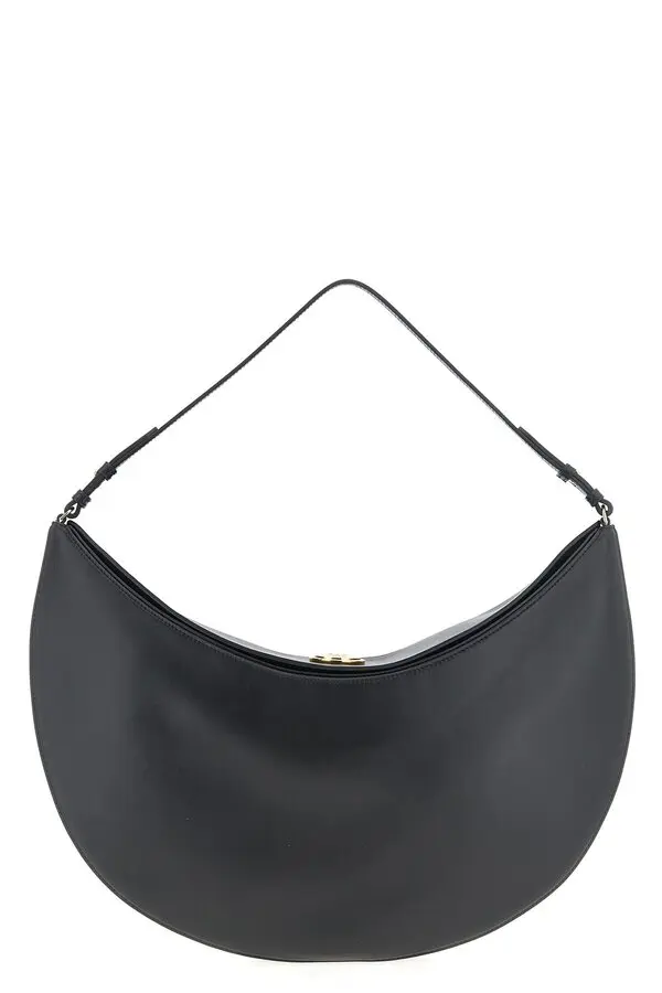 Jacquemus Le Sac Ovalo Shoulder Bag - Black