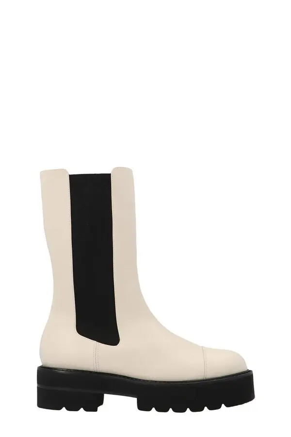 STUART WEITZMAN Presley Leather Chelsea Boots