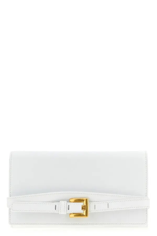 Balmain Shuffle' Wallet Chain - White