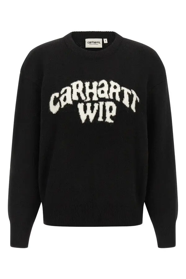 Carhartt Work In Progress Logo Intarsia Sweater