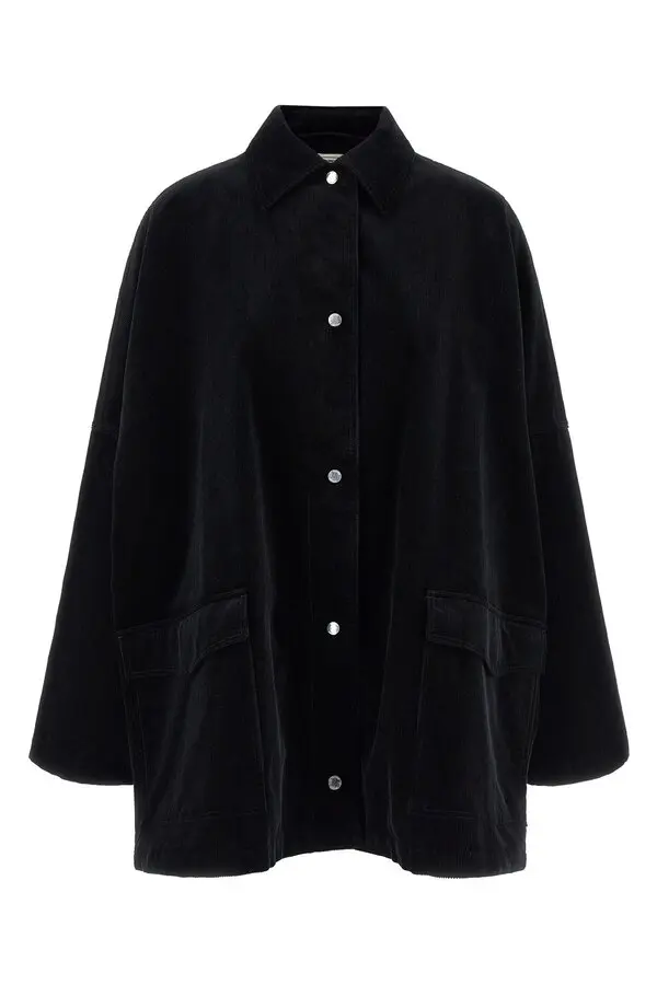 TOTEME Velvet Overshirt