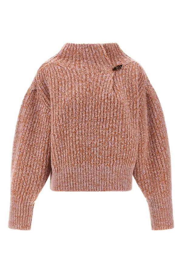 Dries Van Noten Teubina Knitted Wool And Alpaca Sweater