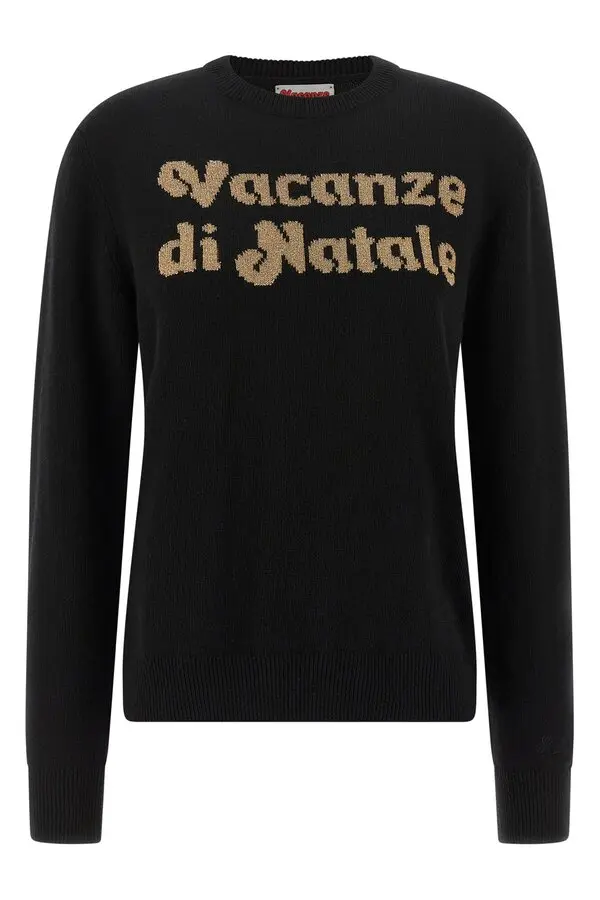 MC2 SAINT BARTH Queen Vacanze Di Natale Sweater - Black