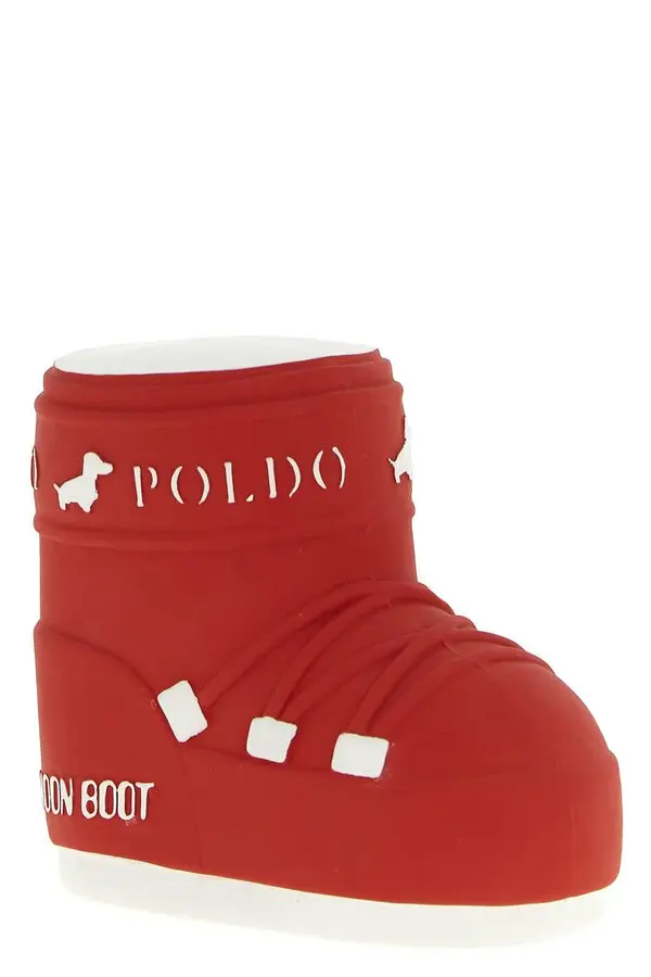 POLDO DOG COUTURE Poldo X Moonboot Squeaky Game - Red