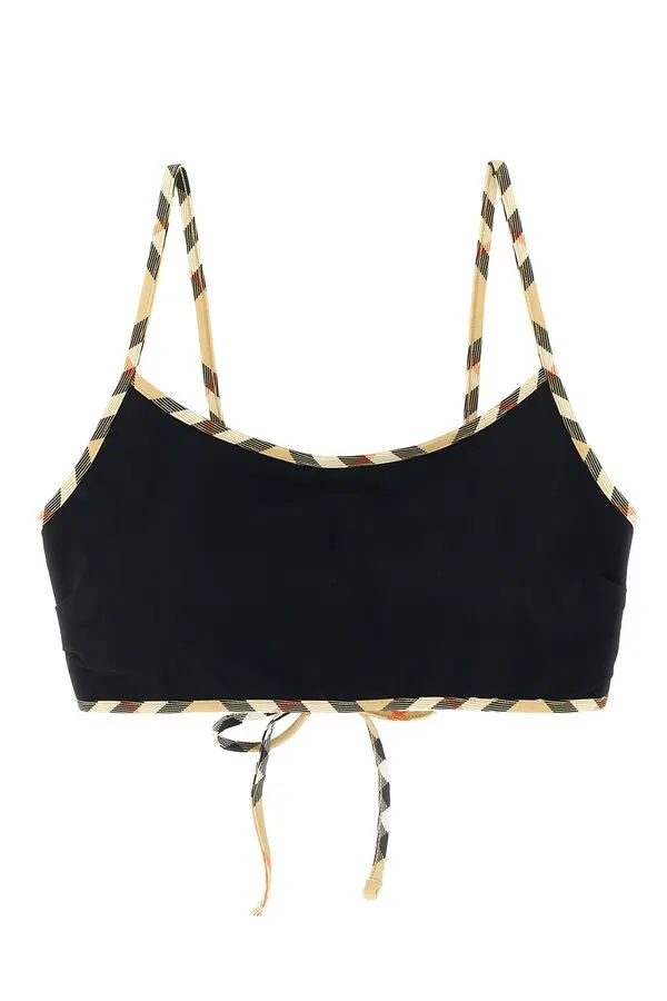 Burberry Starla Bikini Top - Black