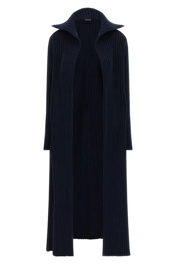 Balenciaga Ribbed Cardigan