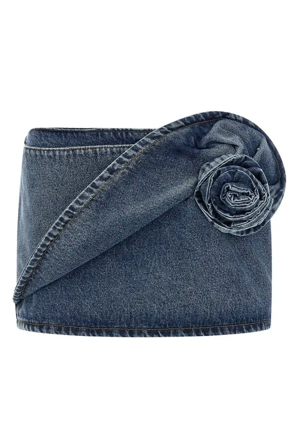 Magda Butrym Denim 12 Skirt