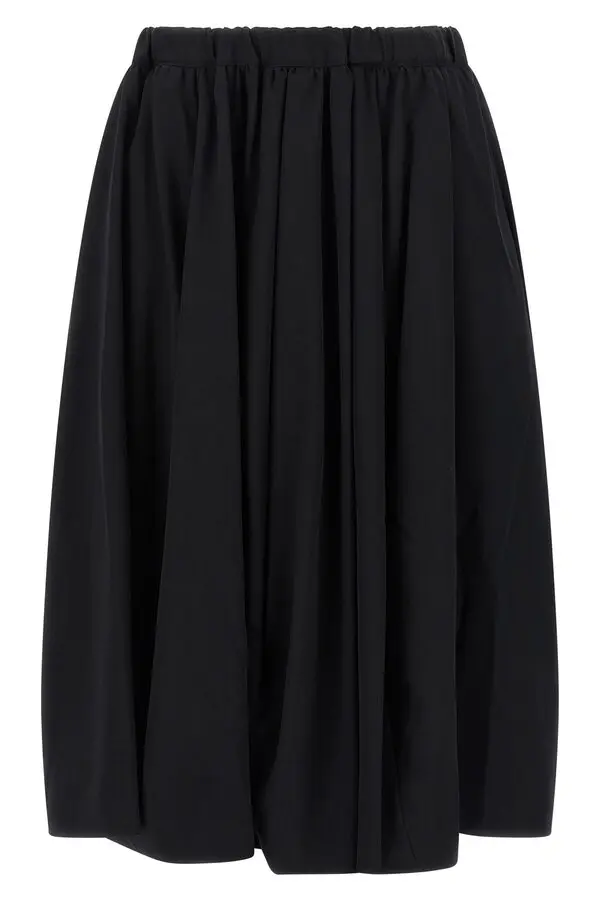 Comme Des Garçons Wool Skirt - Black