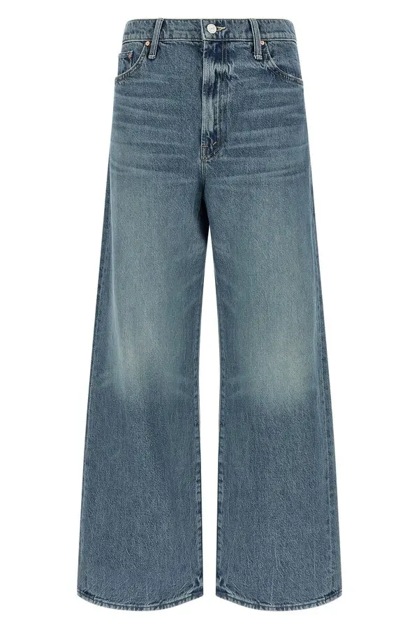MOTHER The Dodger Flood' Jeans - Light Blue