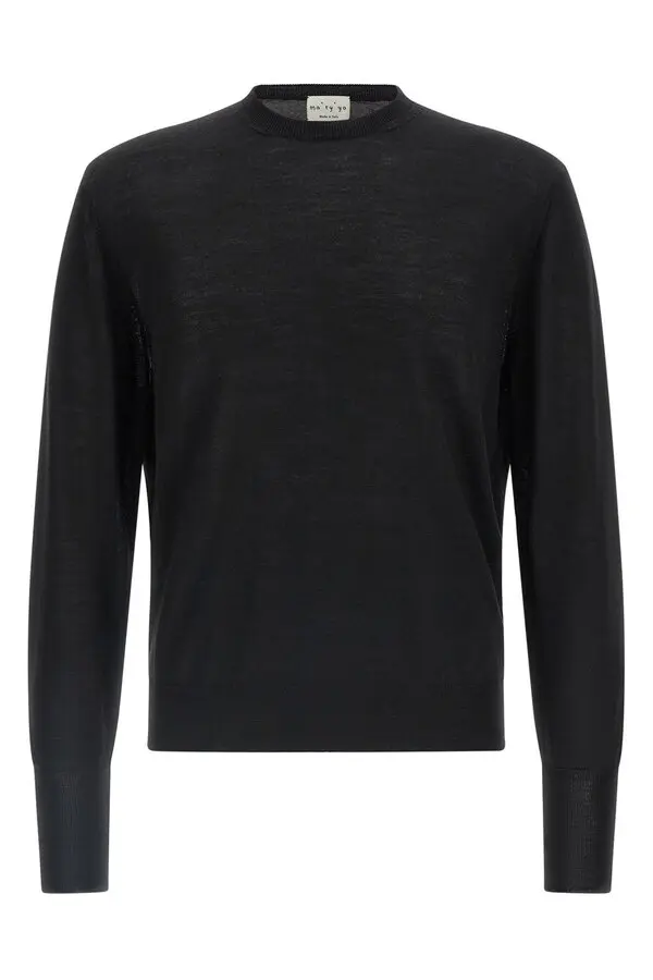 MA'RY'YA Extrafine Mesh Sweater