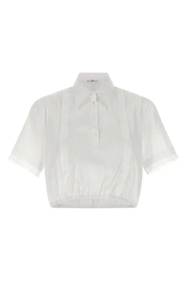 Ermanno Scervino Lace Insert Shirt