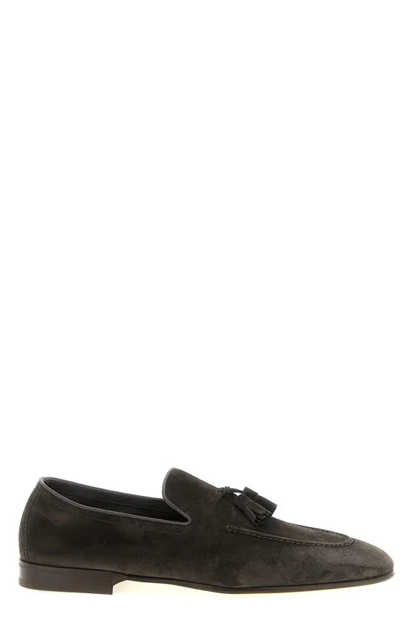 Brunello Cucinelli Suede Penny Loafer