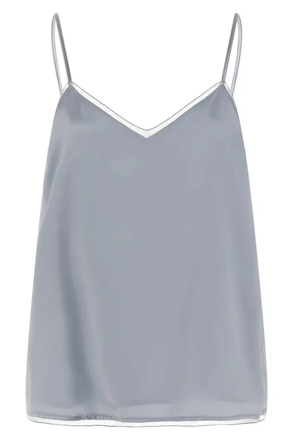 Fabiana Filippi Silk-effect Lingerie Top