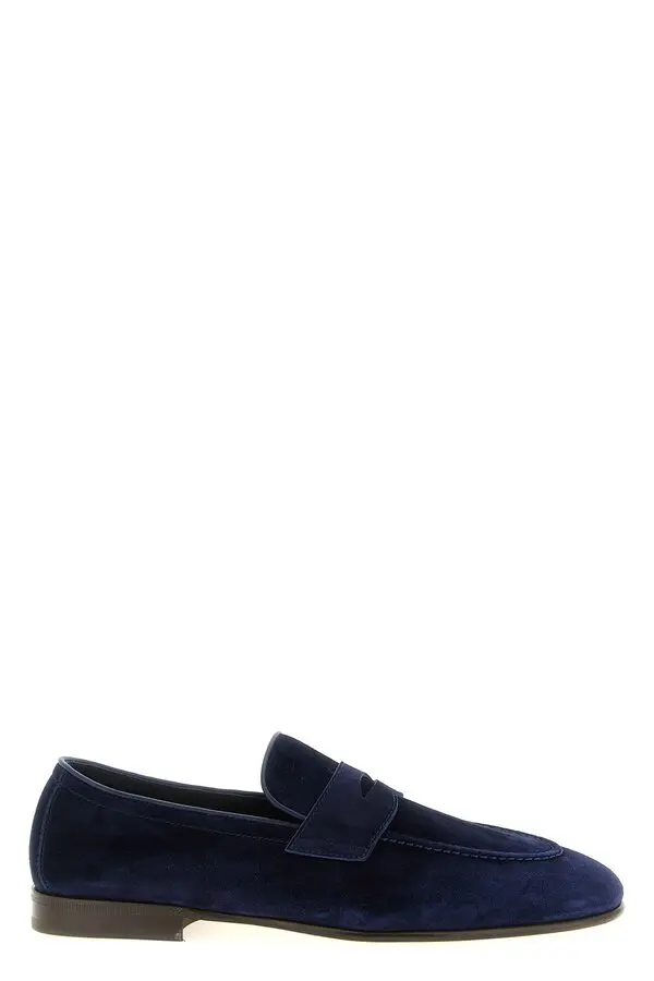 Brunello Cucinelli Penny Loafer' Loafers - Blue