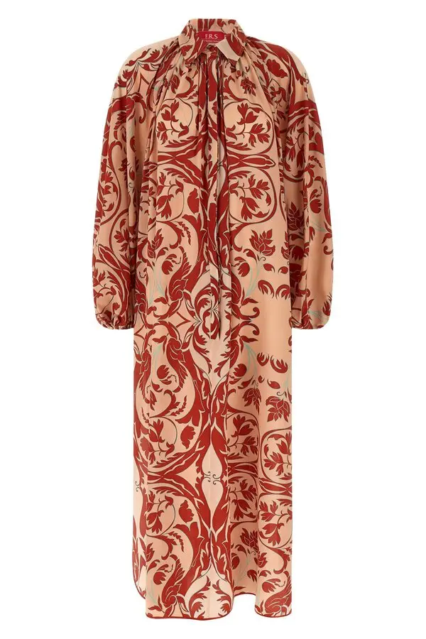F.R.S FOR RESTLESS SLEEPERS Europa Silk Maxi Dress