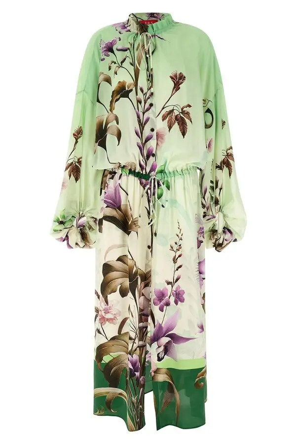 F.R.S FOR RESTLESS SLEEPERS Cenide Silk Maxi Dress