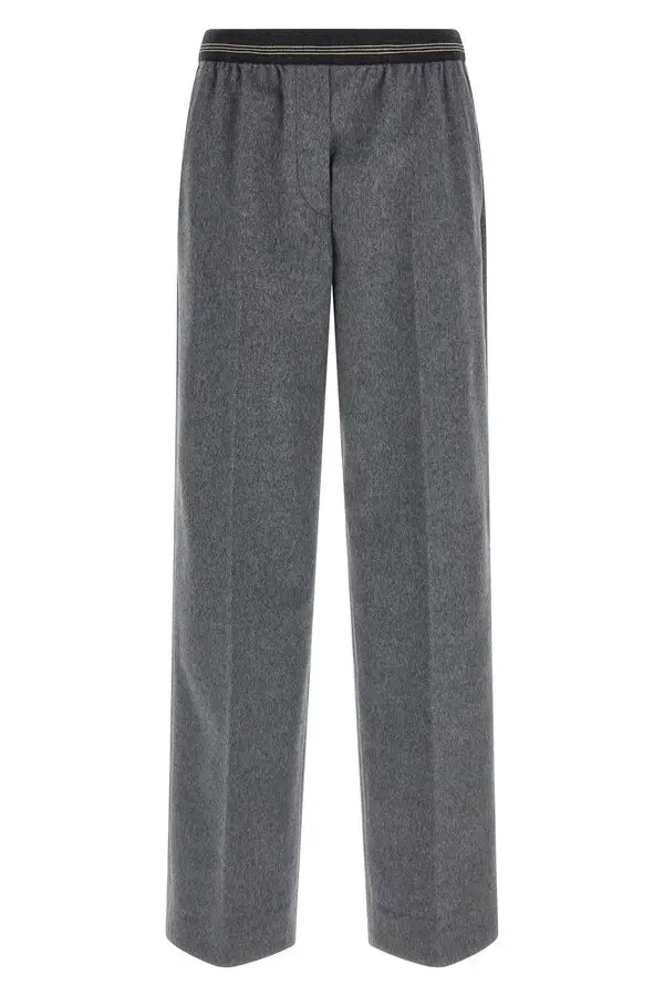 Miu Miu Velour Wool Pants
