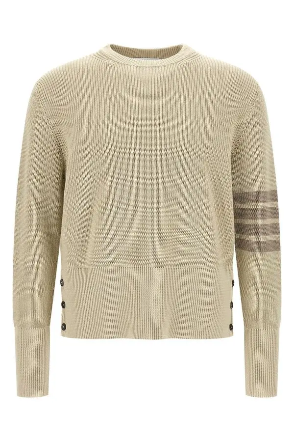 Thom Browne 4bar' Sweater - Beige