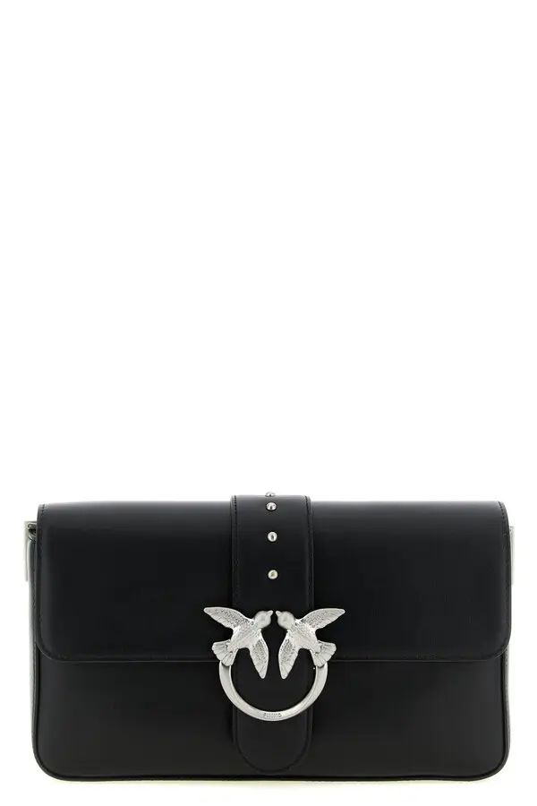 Pinko Love Slouchy Classic Shoulder Bag - Black
