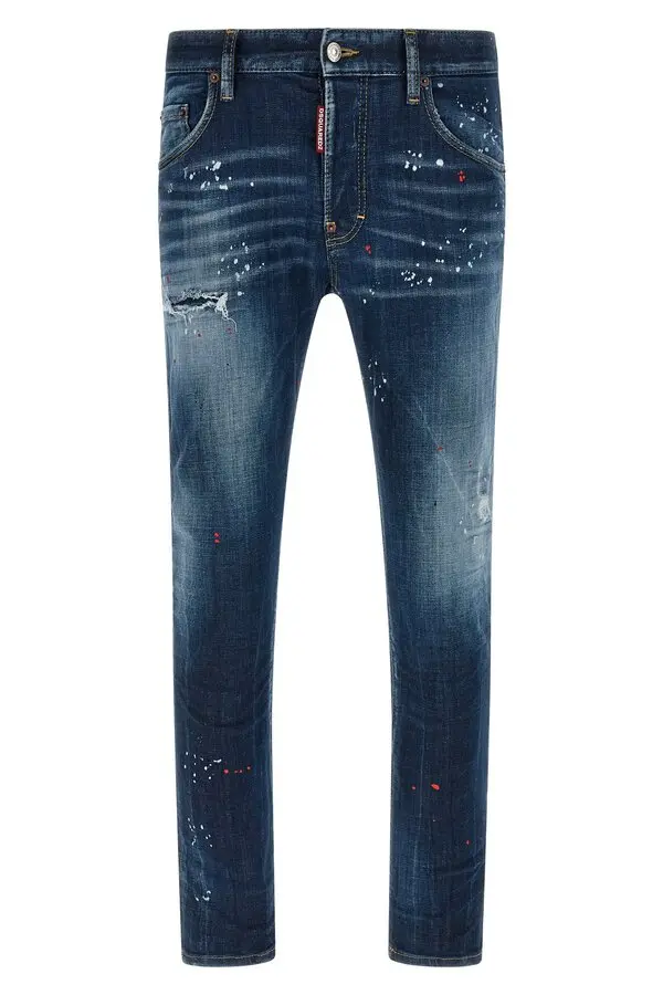 Dsquared2 Skater Cotton Denim Jeans