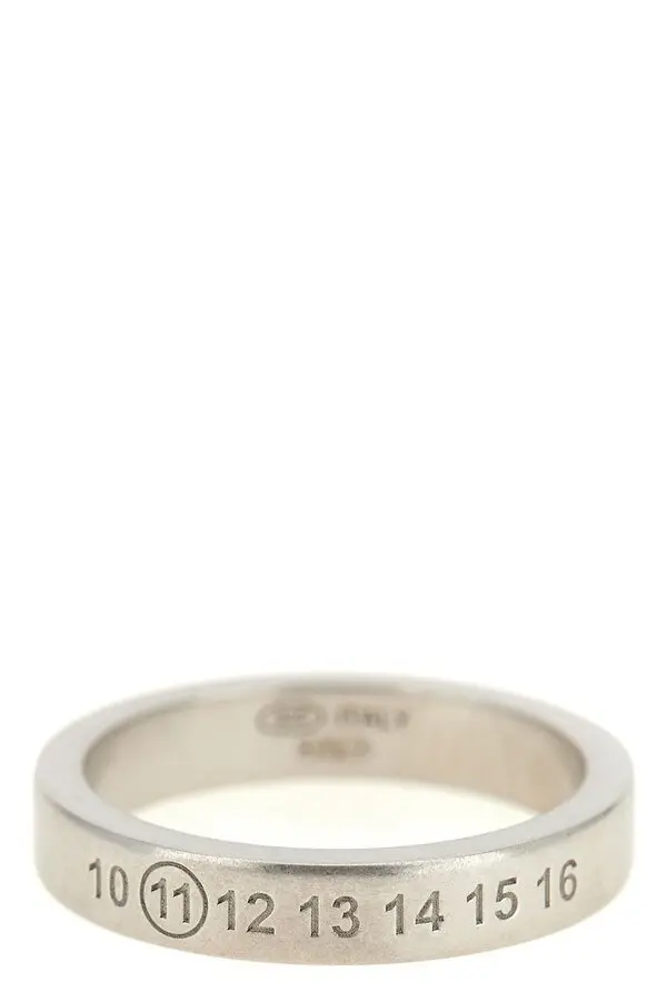 MAISON MARGIELA Number Reference' Ring - Silver