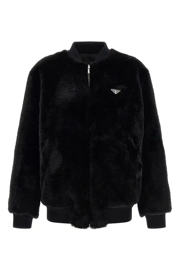 Prada Re-nylon Reversible Bomber Jacket
