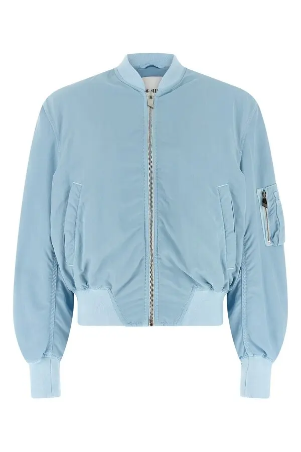 Attico Anja Bomber Jacket - Light Blue