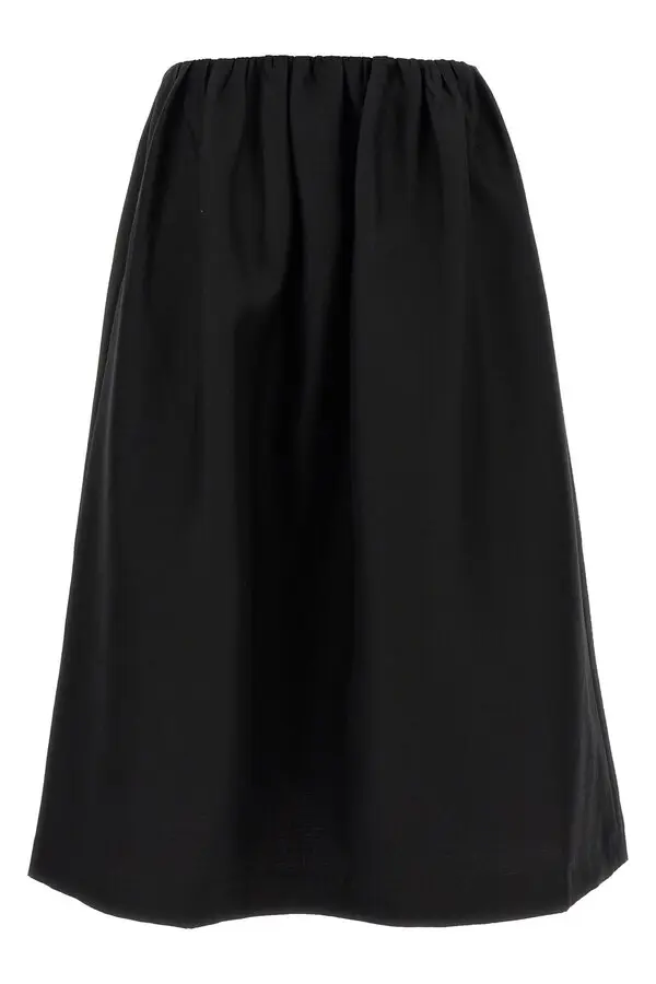 TOTEME Gathered Evening Midi Skirt
