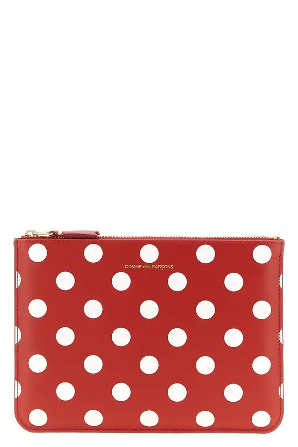 Comme Des Garçons Polka Dots Printed' Wallet
