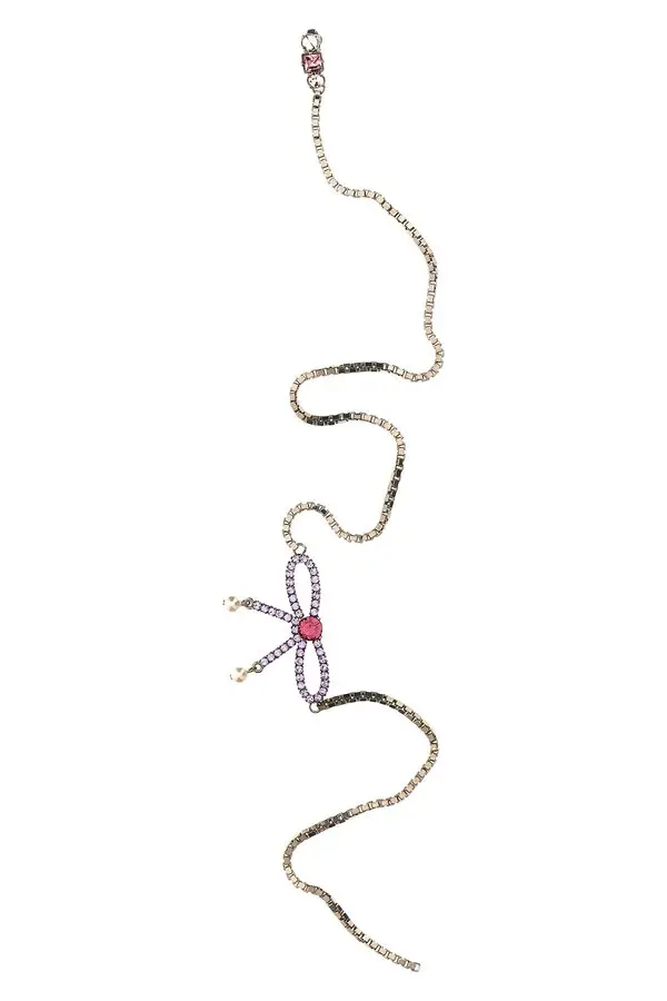 Dsquared2 Crystal Bow Long Earring