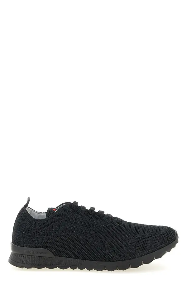 Kiton Fitb Knit Sneakers - Black