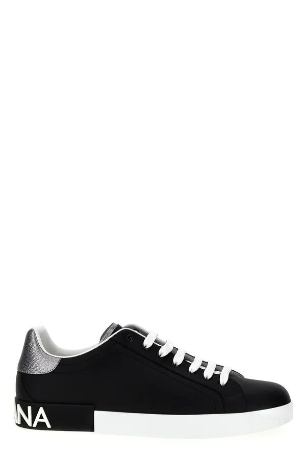 Dolce & Gabbana Portofino Leather Sneakers
