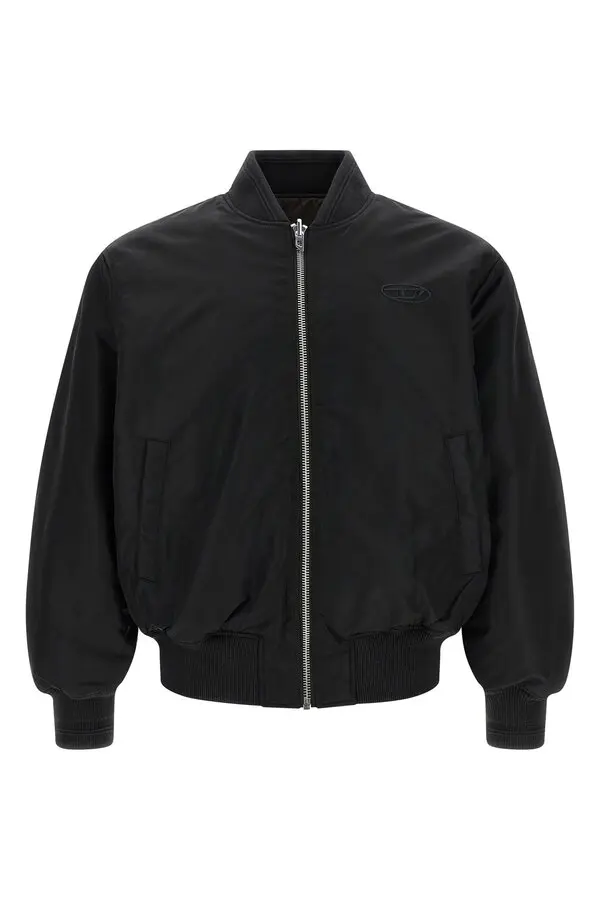 DIESEL® W-type-d1 Reversible Bomber Jacket - Black