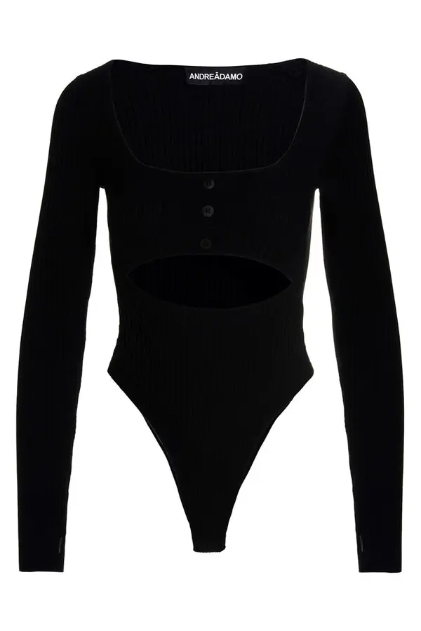 ANDREĀDAMO Cut-out Bodysuit