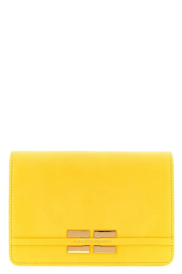 Elisabetta Franchi Logo Shoulder Strap