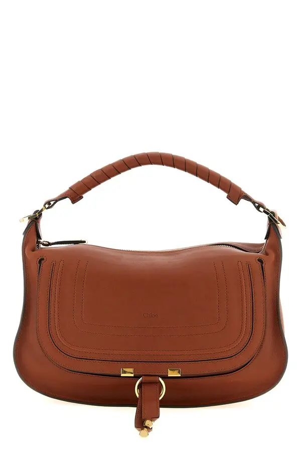 Chloé Marcies Small Shoulder Bag - Brown