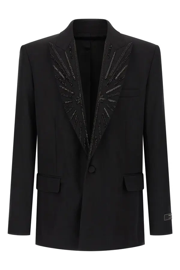 Balmain Crystal Blazer