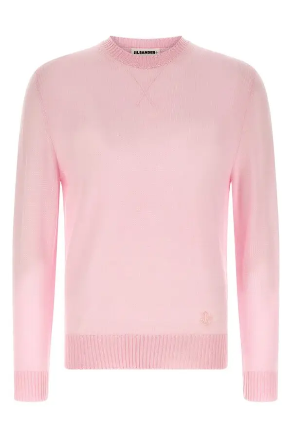 JIL SANDER Logo Embroidery Sweater