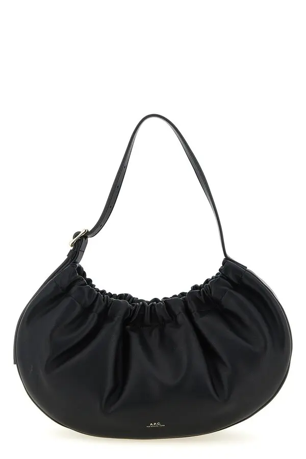 A.p.c. Ninon Hoop Shoulder Bag - Black