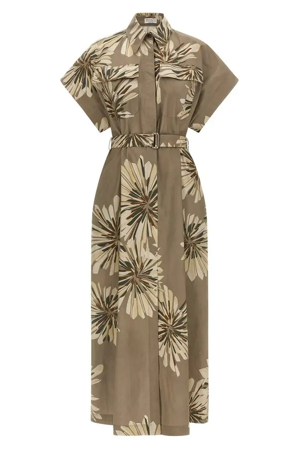 Brunello Cucinelli Chemisier Dress