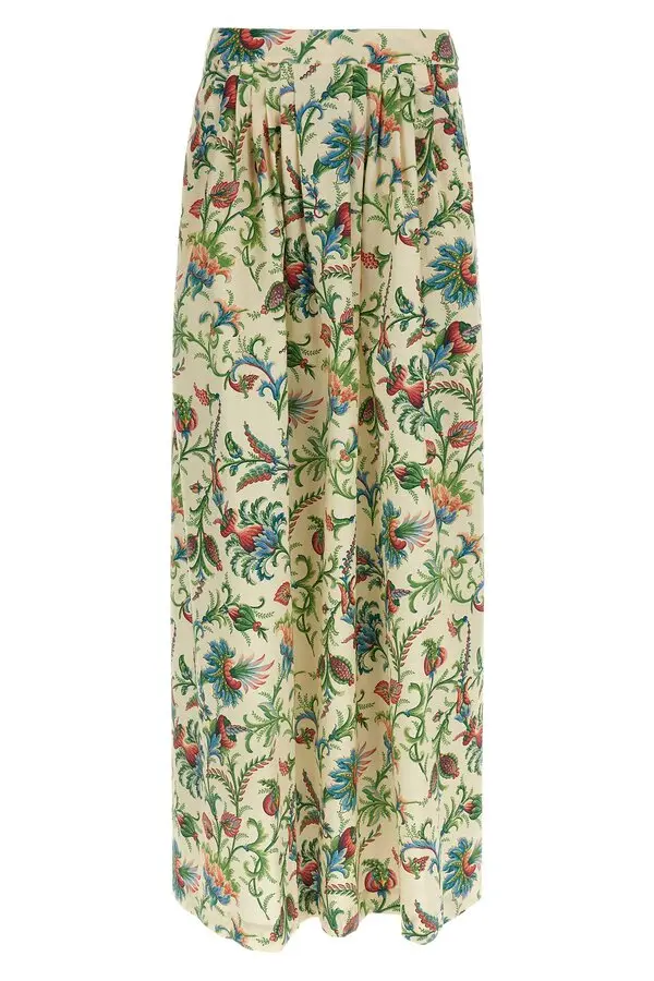 Etro Floral Pattern Skirt