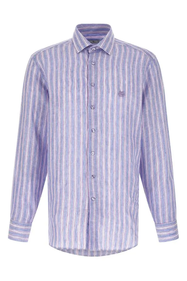 Etro Striped Linen Shirt