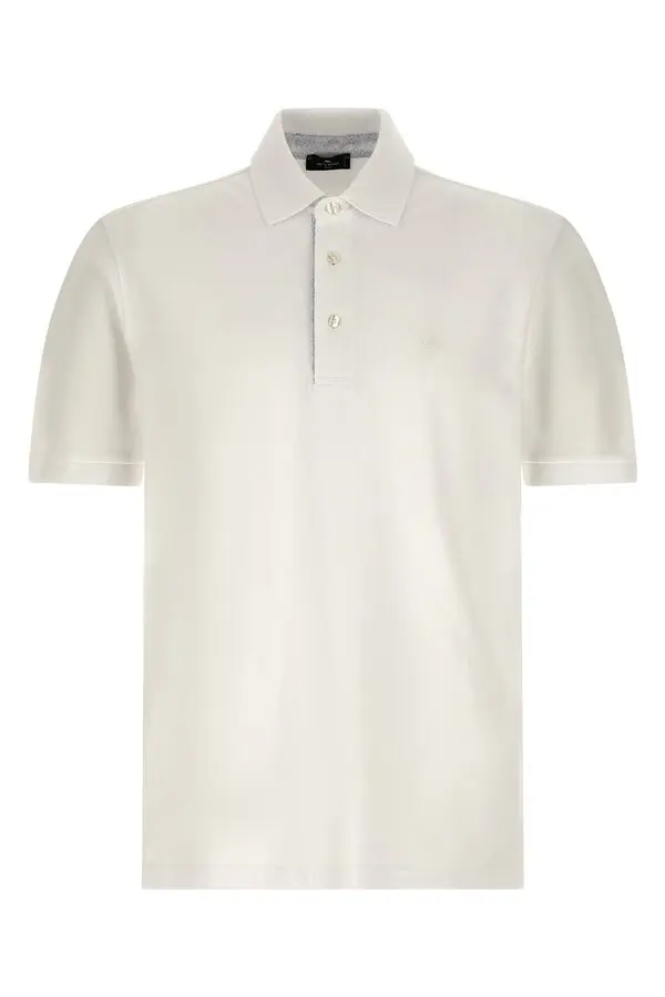Etro Pegaso' Polo Shirt - White