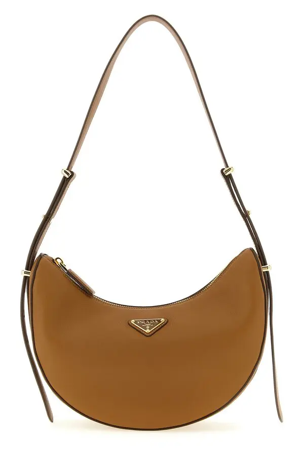 Prada Arqué Leather Shoulder Bag