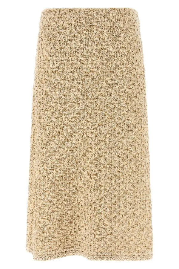 Fabiana Filippi Denim-effect Tweed Skirt