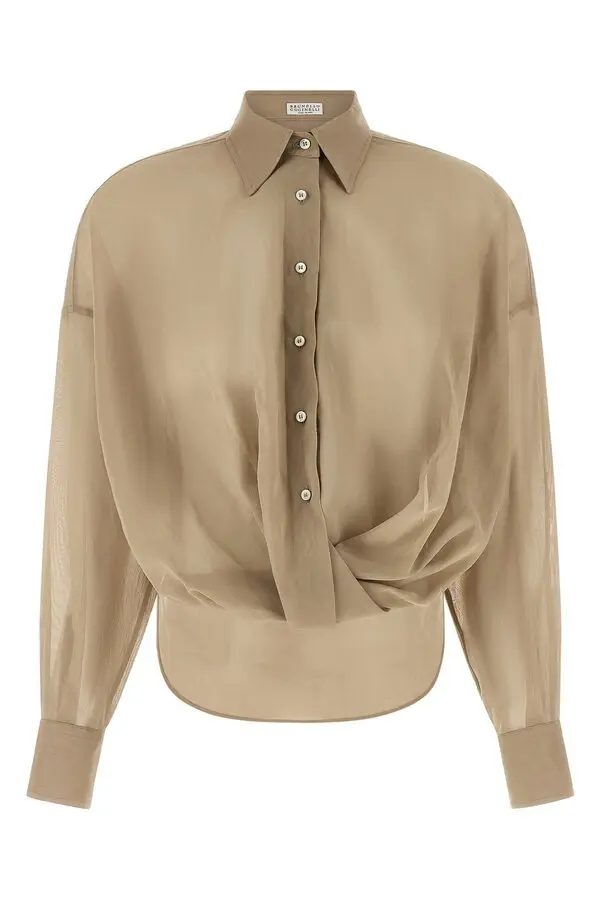Brunello Cucinelli Taffeta Shirt