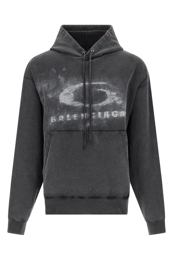 Balenciaga Washed Crayon Loop' Hoodie