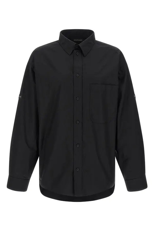 Balenciaga Logo Patch Shirt