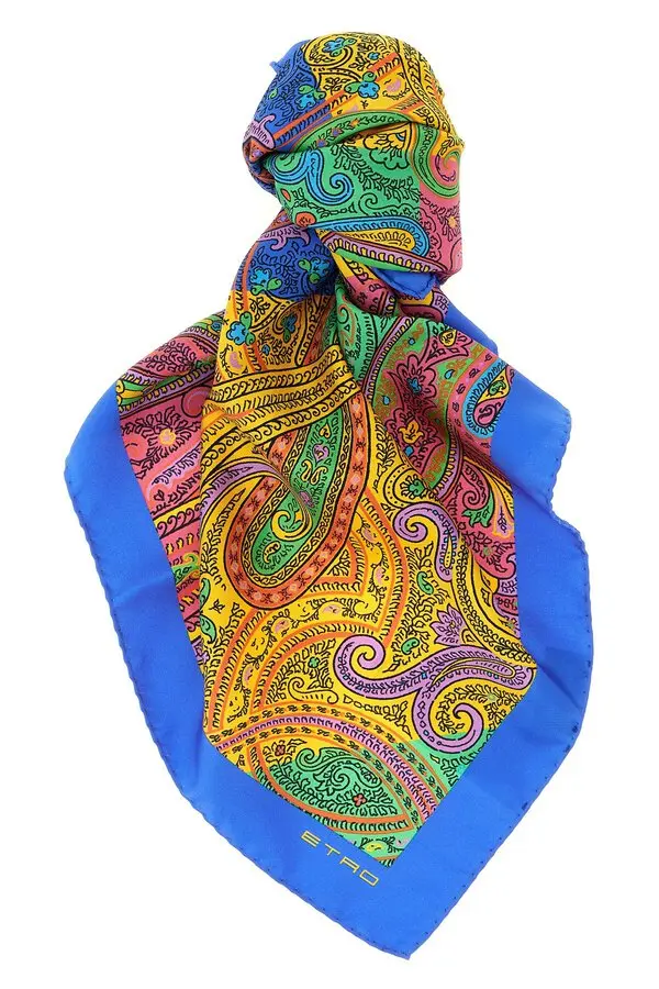 Etro Floral Paisley Scarf