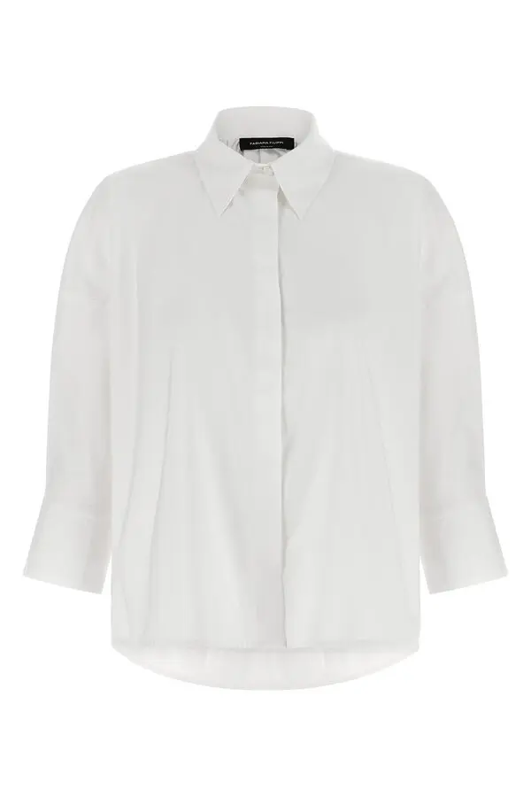 Fabiana Filippi Diamond Thread Shirt - White